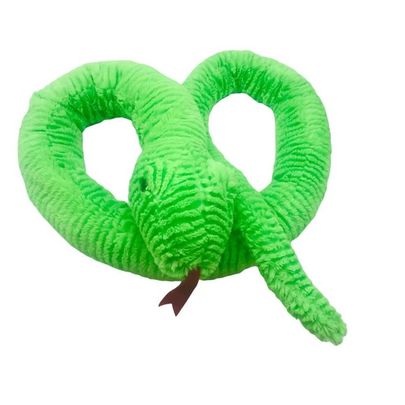 Rinco | Toys | Green Snake Plush Stuffed Animal 6 Feet Long Rinco 21 ...